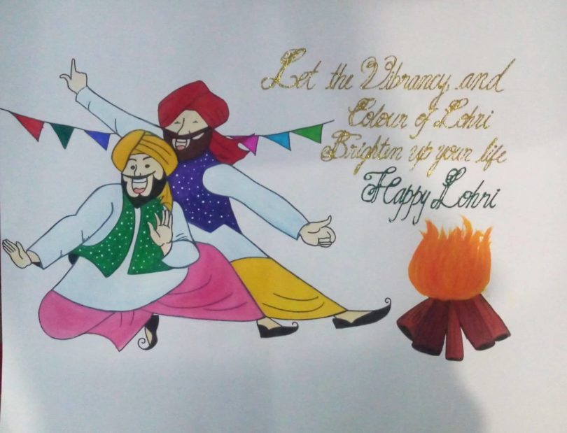 Happy Lohri Images 2024 Photos in Punjabi, Hindi, English
