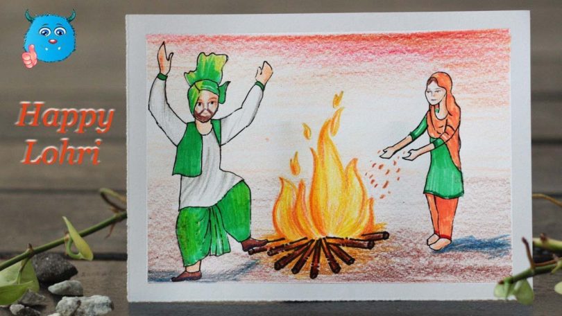 Happy Lohri Images 2024 Photos in Punjabi, Hindi, English
